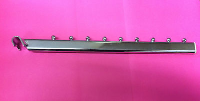 Tegometall 5x Hooks for Hanging Rail Textile Hooks Clothes Hooks Wall ...