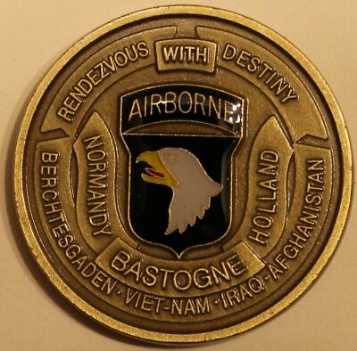 101st Airborne Division Air Assault Army Challenge Coin CV1 | eBay