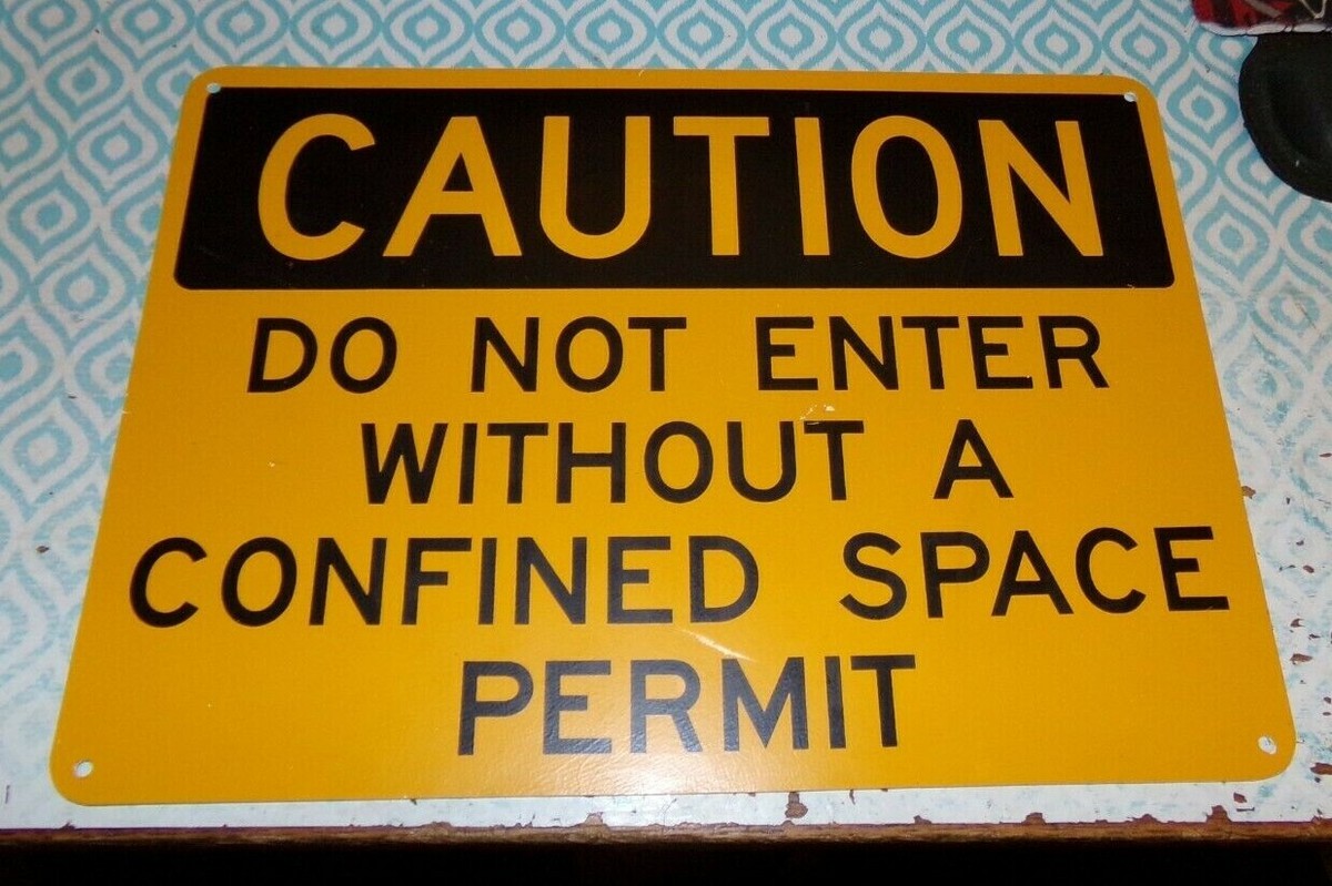 Confined Space Signs