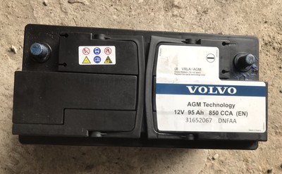 VOLVO XC90 MK2 AGM BATTERY 31652067 ORIGINAL 2018 12V 95AH 850 | eBay