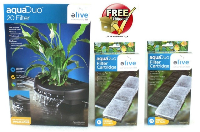 Elive Aqua-duo Dual Purpose Aquarium Filter 20g for sale online | eBay