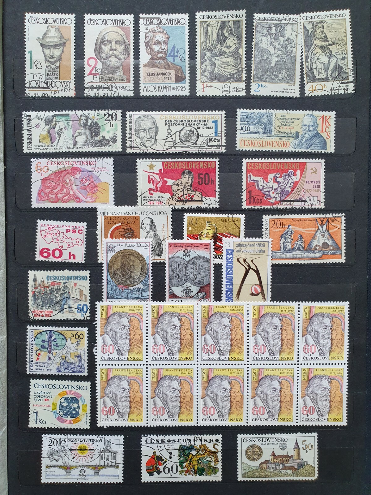 Collection of Worldwide Stamps in Stock Book 640pcs | eBay