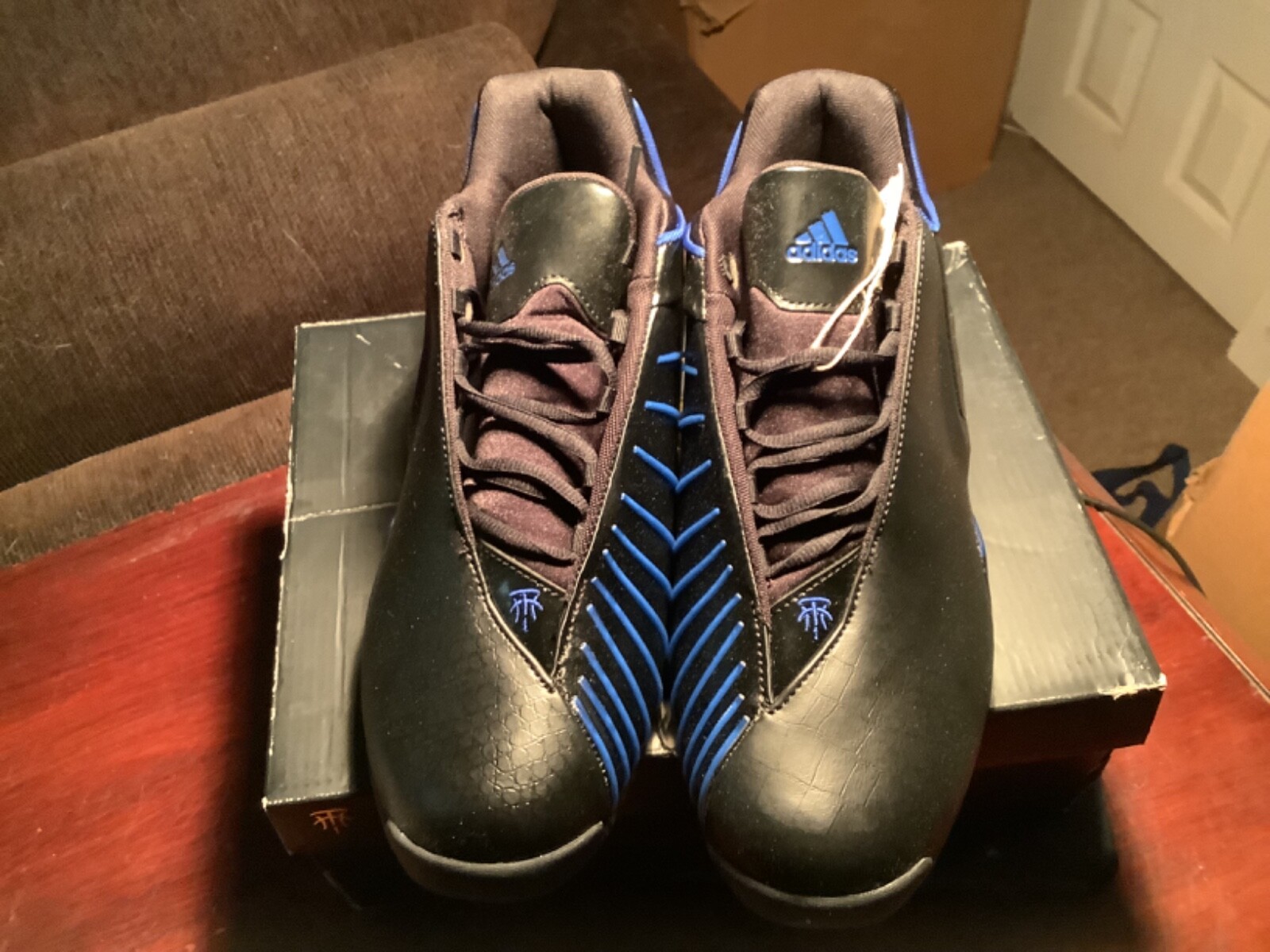 Size+10.5+-+adidas+T-Mac+3+Black+Royal+Blue+2021 for sale online | eBay