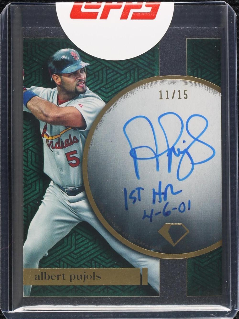 2024 Topps Diamond Icons - Iconic Firsts Inscription Autographs Albert ...