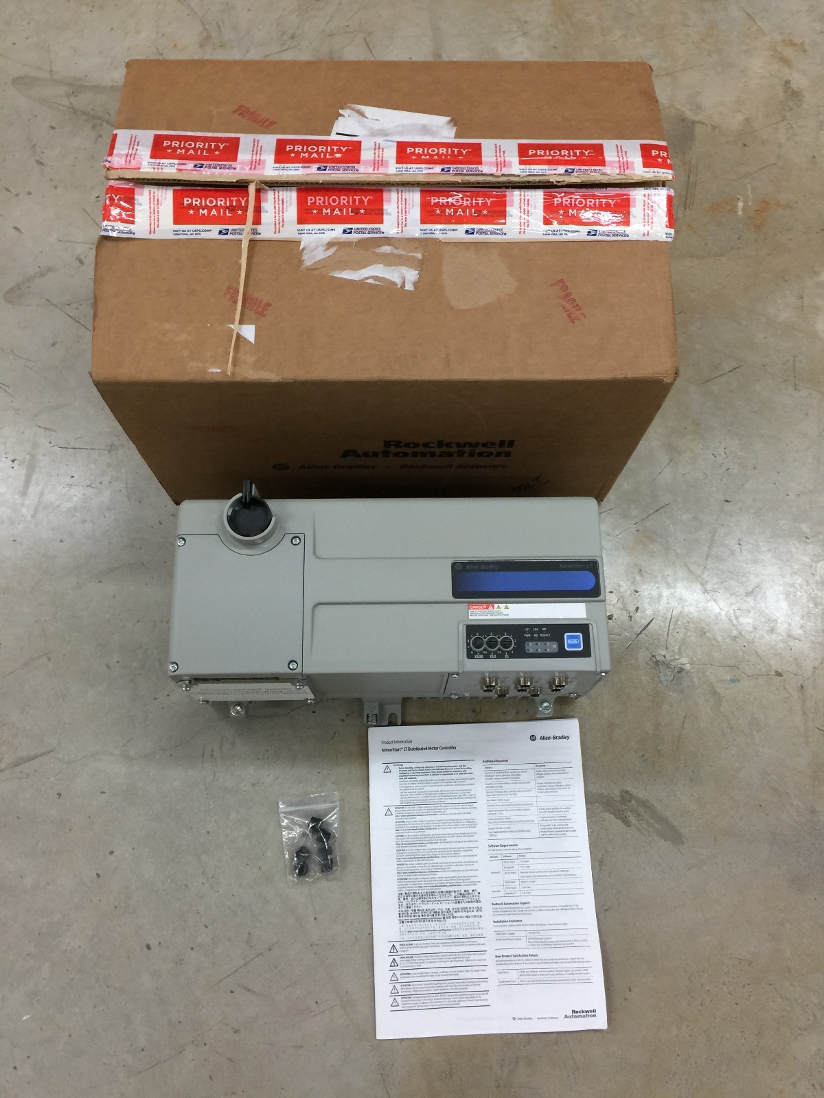 NEW ALLEN-BRADLEY ArmorStart LT ADJUSTABLE FREQUENCY STARTER 294E ...