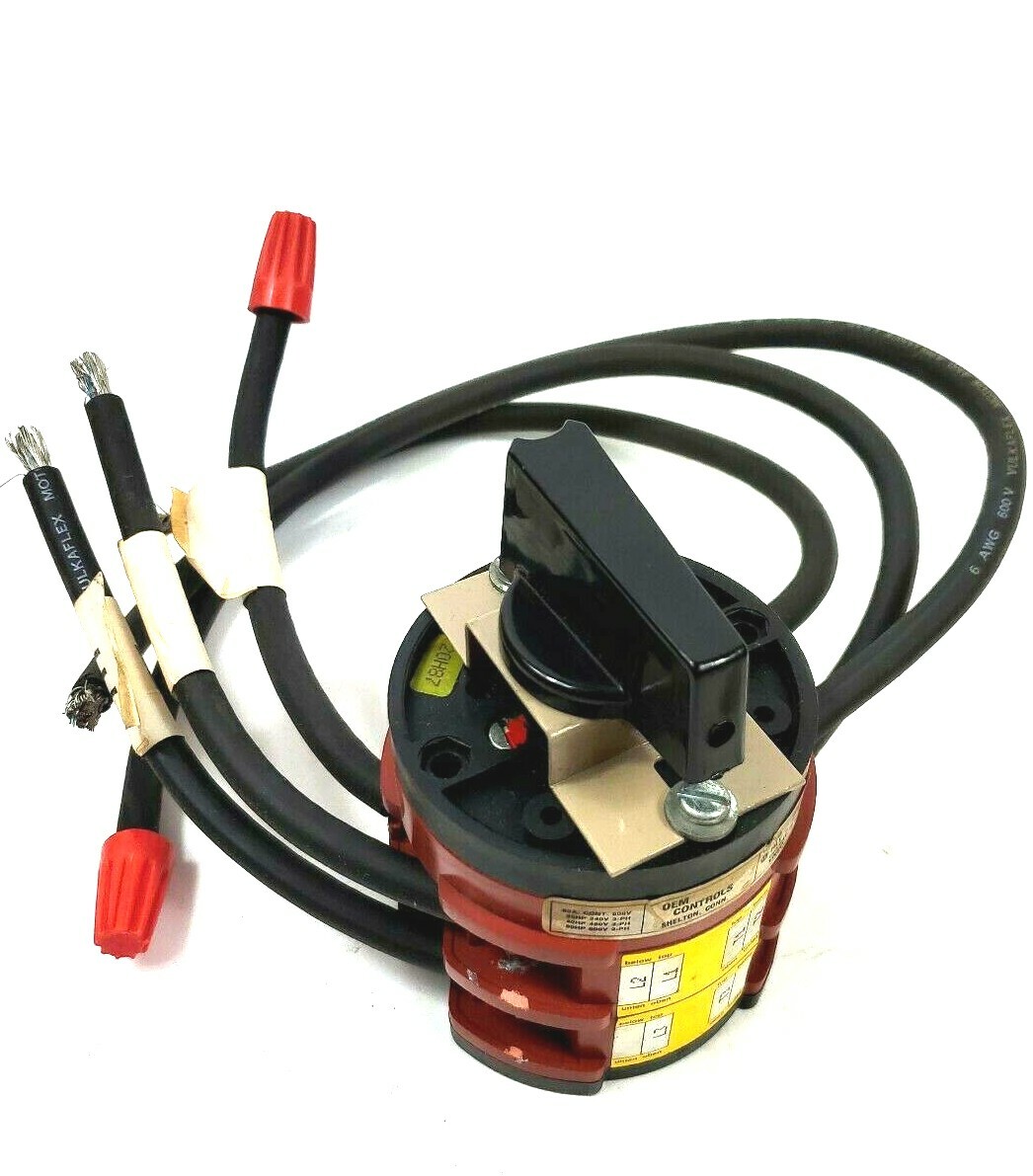 Berko 3-Pole Power Disconnect Switch Kit - 80A/600V VN802T2567-UL NOS ...