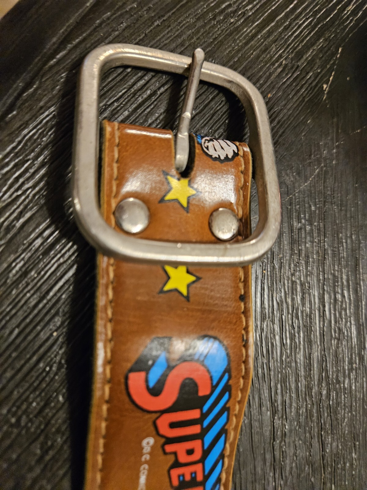 1978 Superman Belt 26 Inches Long - Gem
