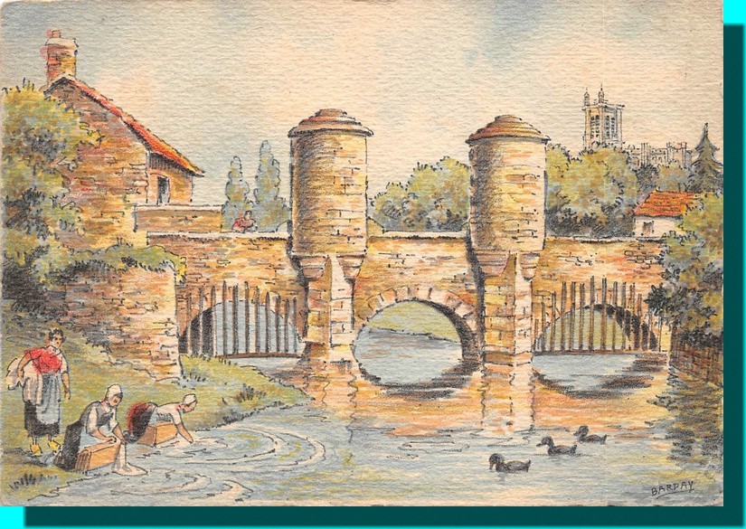 Postcard - Troyes - The Sainte Catherine Bridge | eBay UK