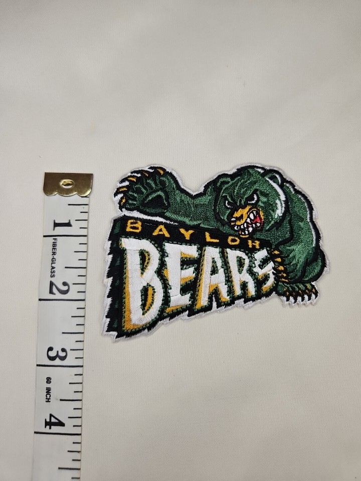 Baylor Bears Iron On Embroidered Patch | eBay