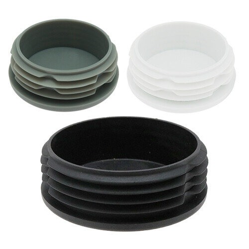 Round Tube Inserts, Plastic Tube End Caps, Pipe Fittings, Plastic Feet ...