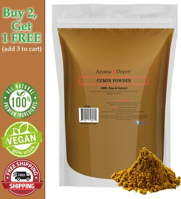 1lb Cumin Seed Powder 100% Ground Pure Natural Spice Comino en Polvo ...