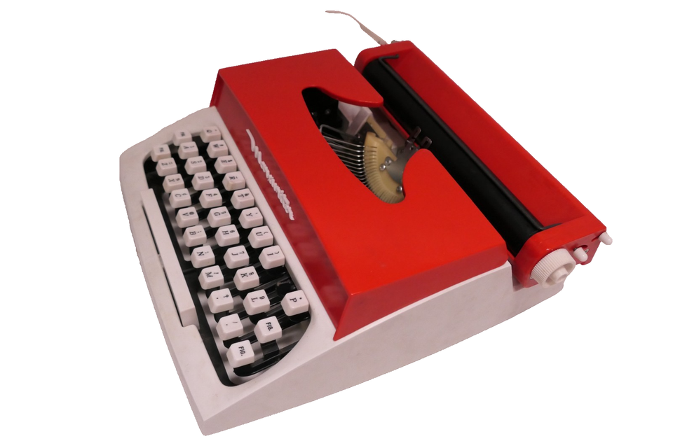 Marx Marxwriter Red Toy Typewriter | eBay