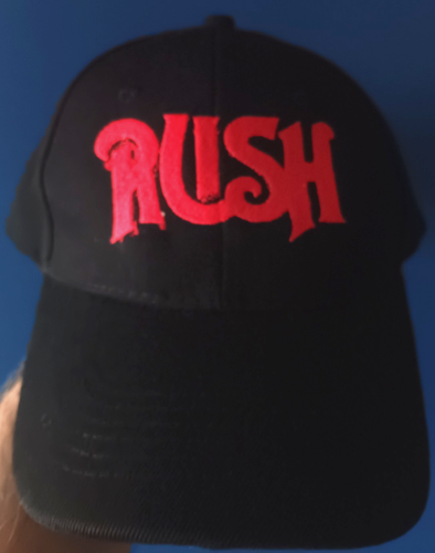 Unisex adult Rush logo baseball cap, hat (Moving Pictures, Signals ...