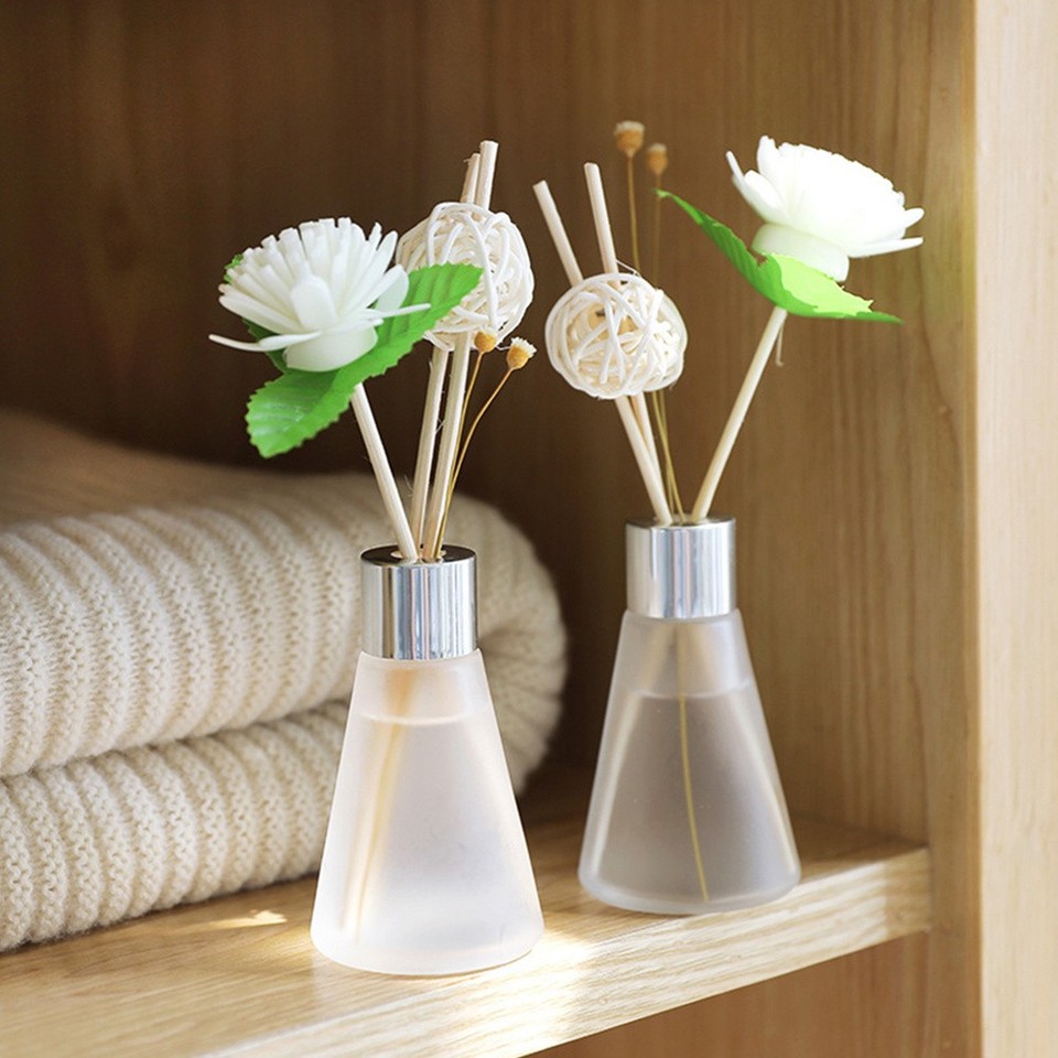 100 Pcs Rattan Reed Sticks Natural Essential Oil Diffuser Aroma Oil ...