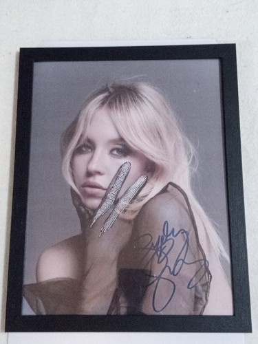 Framed Sydney Sweeney Autograph Reprint Signed 8.5x11 Photo Free ...