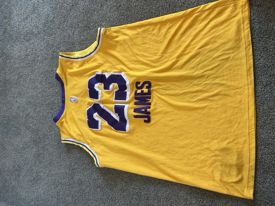 Nike Los Angeles Lakers Jersey LeBron James KB24 Memorial Patch | eBay