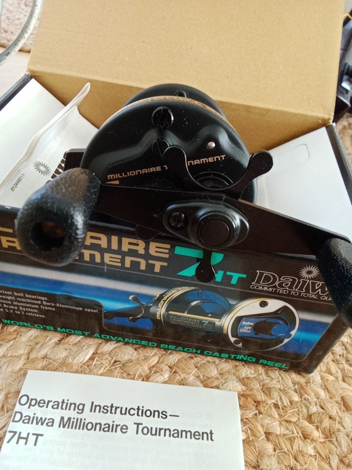 Daiwa 7HT Millionaire Tournament Sea Fishing Reel Boxed | eBay UK