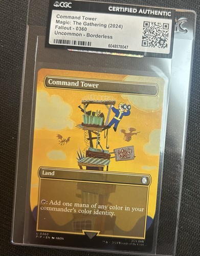 Command Tower (Borderless) Universes Beyond: Fallout Regular | eBay