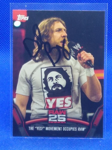 AUTOGRAPH Daniel Bryan 2018 Topps WWE RAW 25 #RAW-40 | eBay