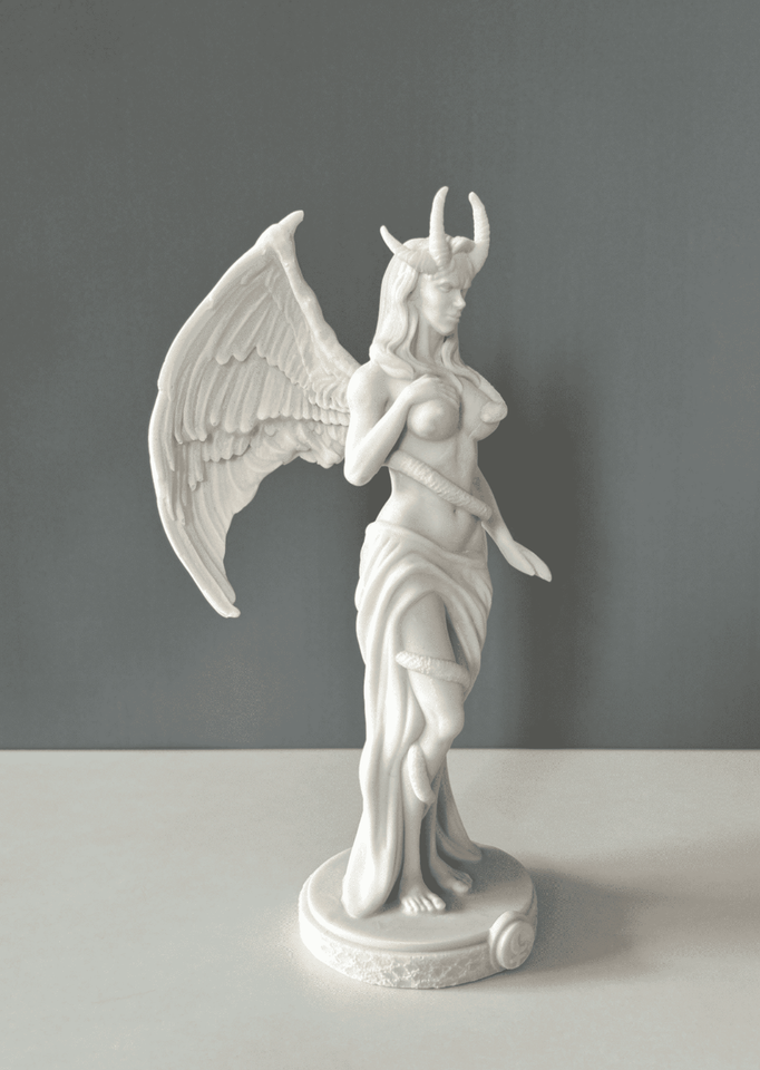 Lilith Statue, 28 cm/11 in, Bust Sculpture, Goddess Statue, Greek ...