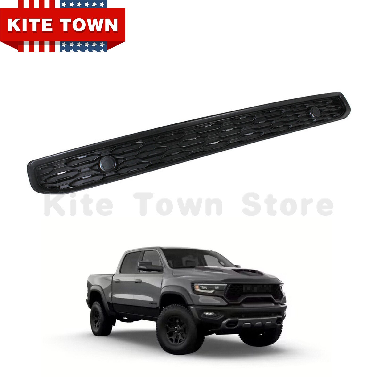 Front Bumper Lower Grille For Dodge Ram 1500 DT 2019-2024 W/O Hole ...