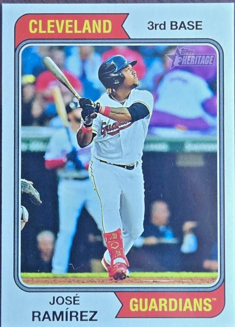 2023 Topps Heritage - Jose Ramirez #11 Mini /100 for sale online | eBay
