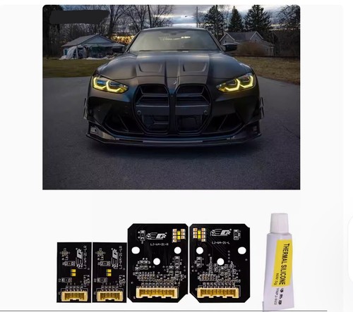 DRL FOR BMW 4 Series G22 G23 G26 G82 G80 LCI LED BOARD Golden Eye Lemon ...