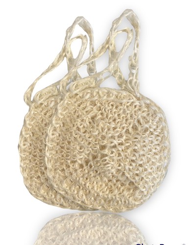 Natural Organic Handmade Sisal Loofah Shower (2 Pack) Luffa ليفة حمام ...