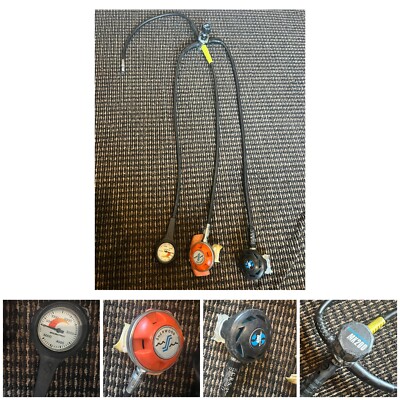 Scuba diving gear scubapro MK 200 regulator, G200, Sherwood, PSI Gauge ...