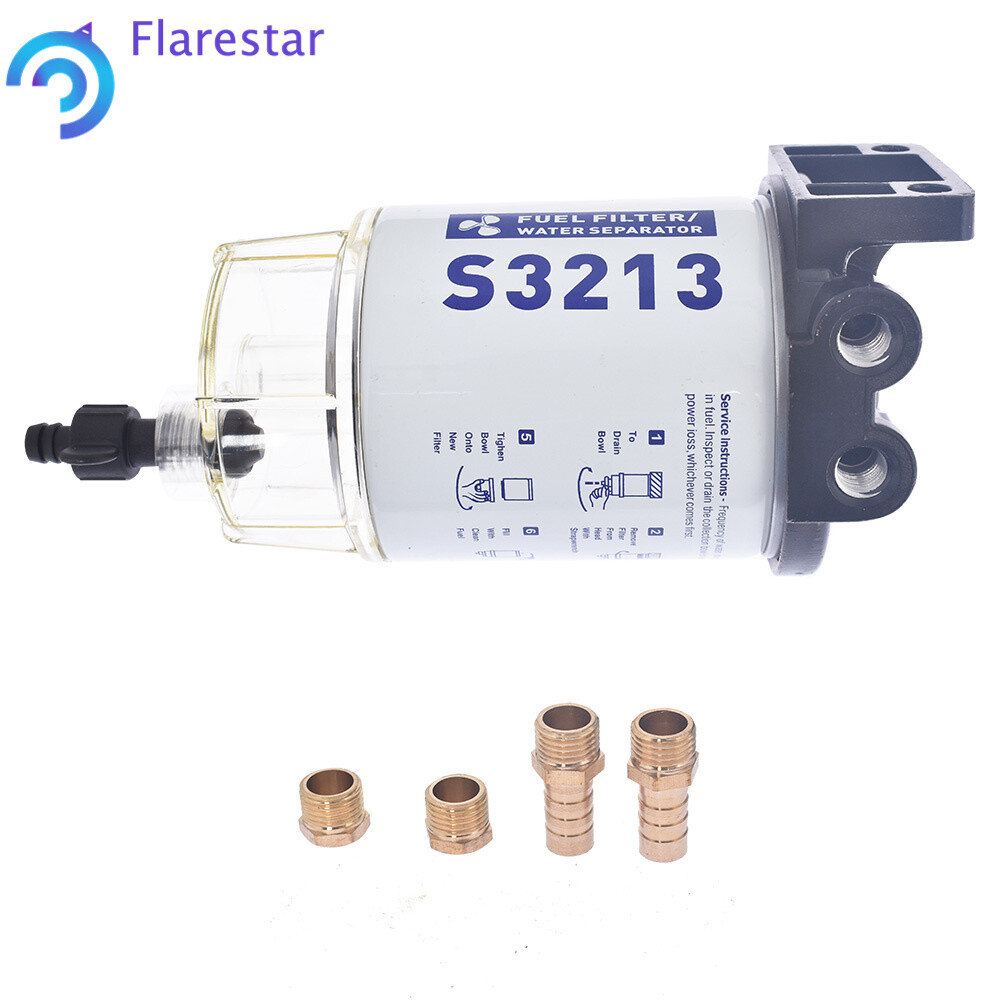 For Mercury Marine Outboard Motor Fuel Filter Water Separator Assembly ...