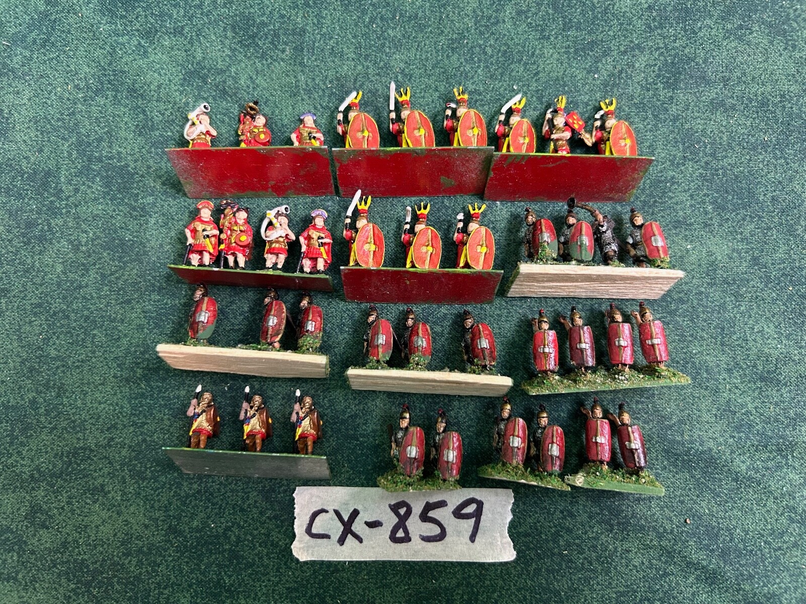 15mm Misc. Painted Romans Lot CX-859 | eBay