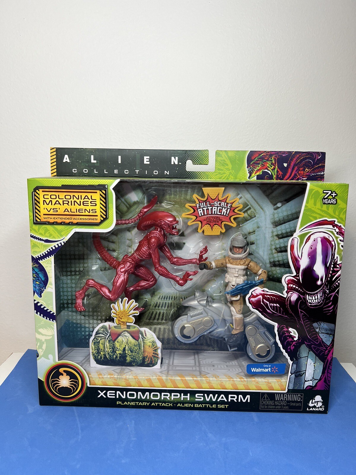 ALIEN COLLECTION Xenomorph Swarm Planetary Attack Runner & Rover Bike ...