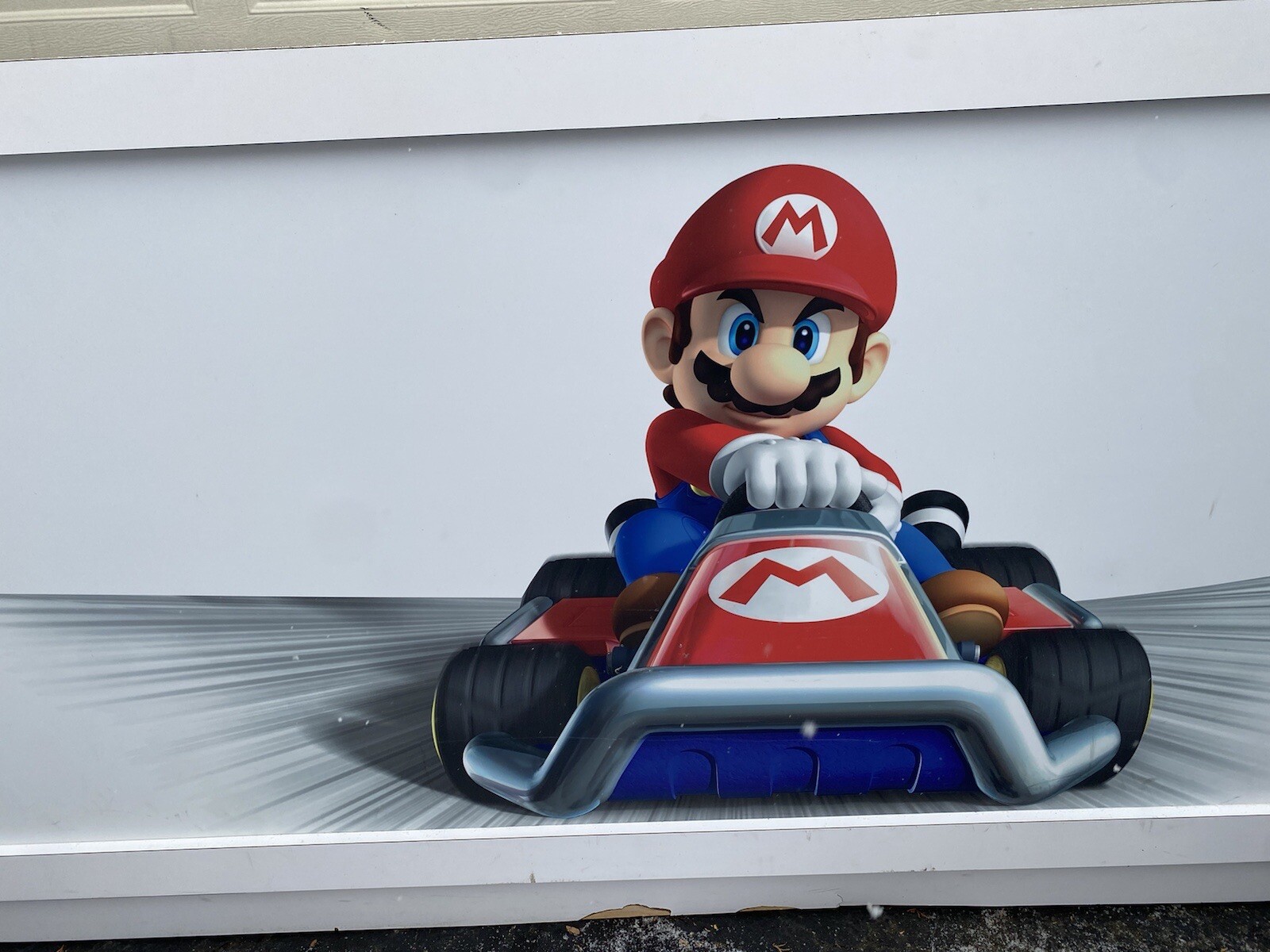 Nintendo Display Cabinet Mario Kart Huge 89”X16.5”X 43.5” Display Shelf ...