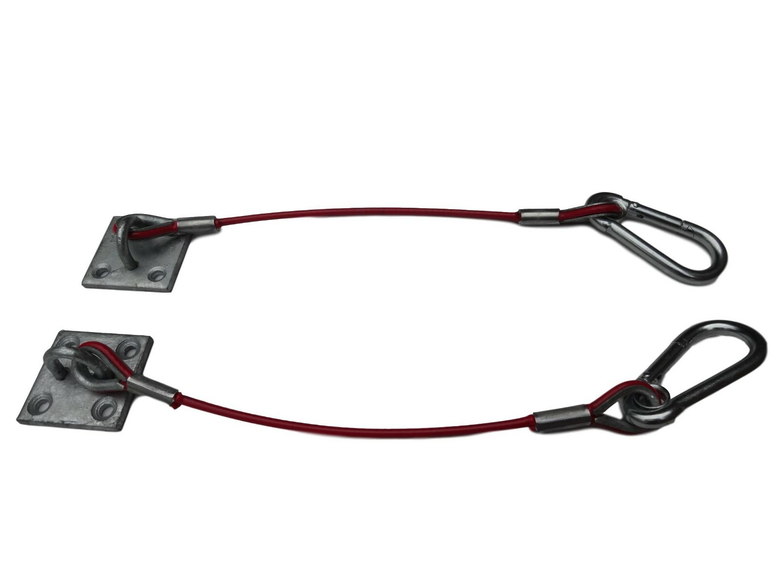 2X Wire Rope Type Van Door Retainer With Snap Hook - Trailer - Vans ...