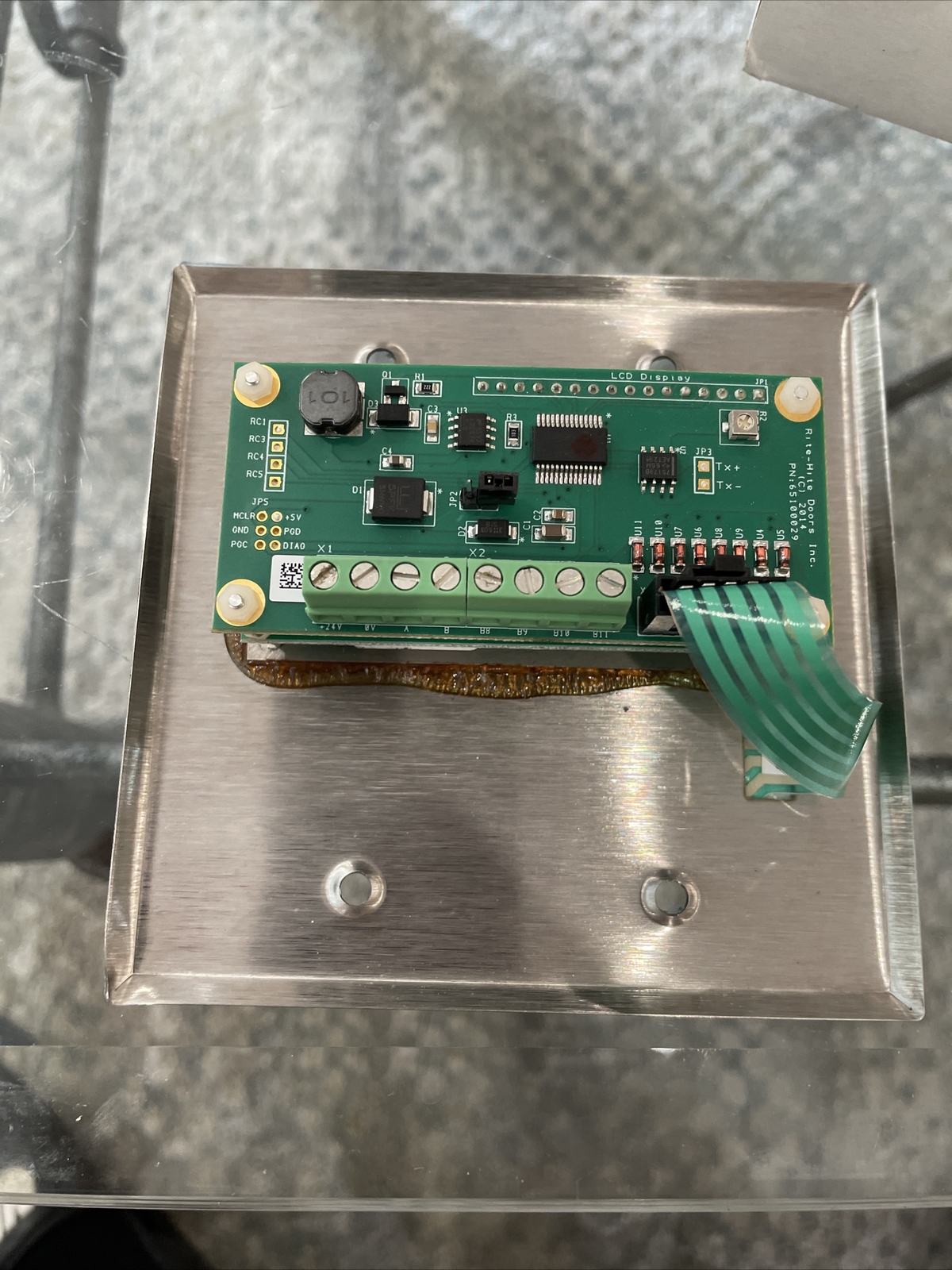 Rite Hite Push Button Face plate Keypad ***FREE SHIPPING*** | eBay