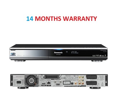 Panasonic DMR-BS850 Twin Tuner Freesat HD 500GB DVD BluRay Recorder 1YR ...