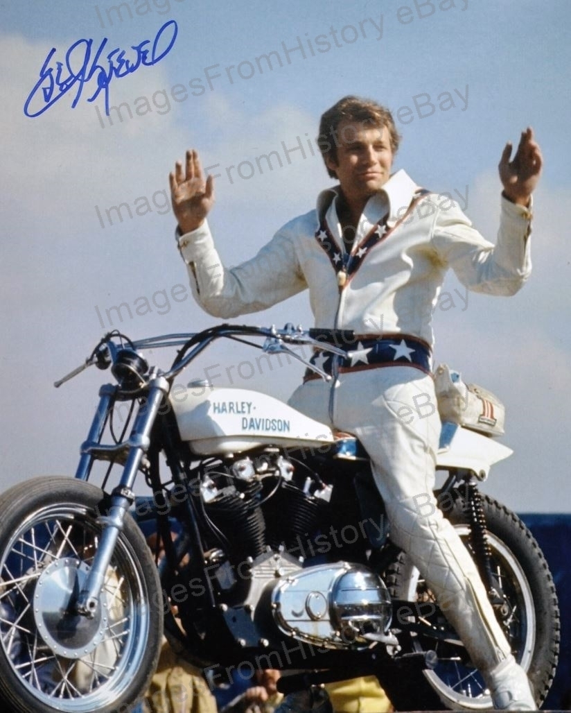 8x10 Print Robert Craig 'Evel" Knievel Stunt Performer 1974 Read ...