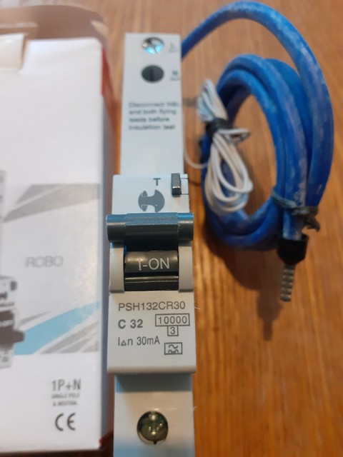 Havells 32 Amp Type C 10 KA 30 MA RCBO RCD MCB PSH132CR30 Grey for sale ...