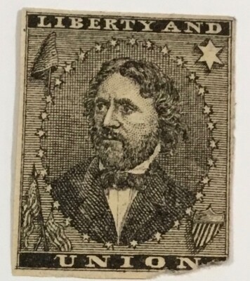 1856 JOHN FREMONT FIRST REPUBLICAN OLDEST PRESIDENTIAL CAMPAIGN STAMP ...