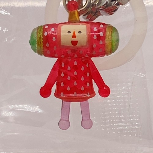 Katamari Damacy Mini Keychain Ichigo-chan Mejirushi Accessories Bandai ...