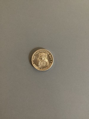 Neil Armstrong 50c Swiss Cheese Nickel All American Boy Commemorative ...