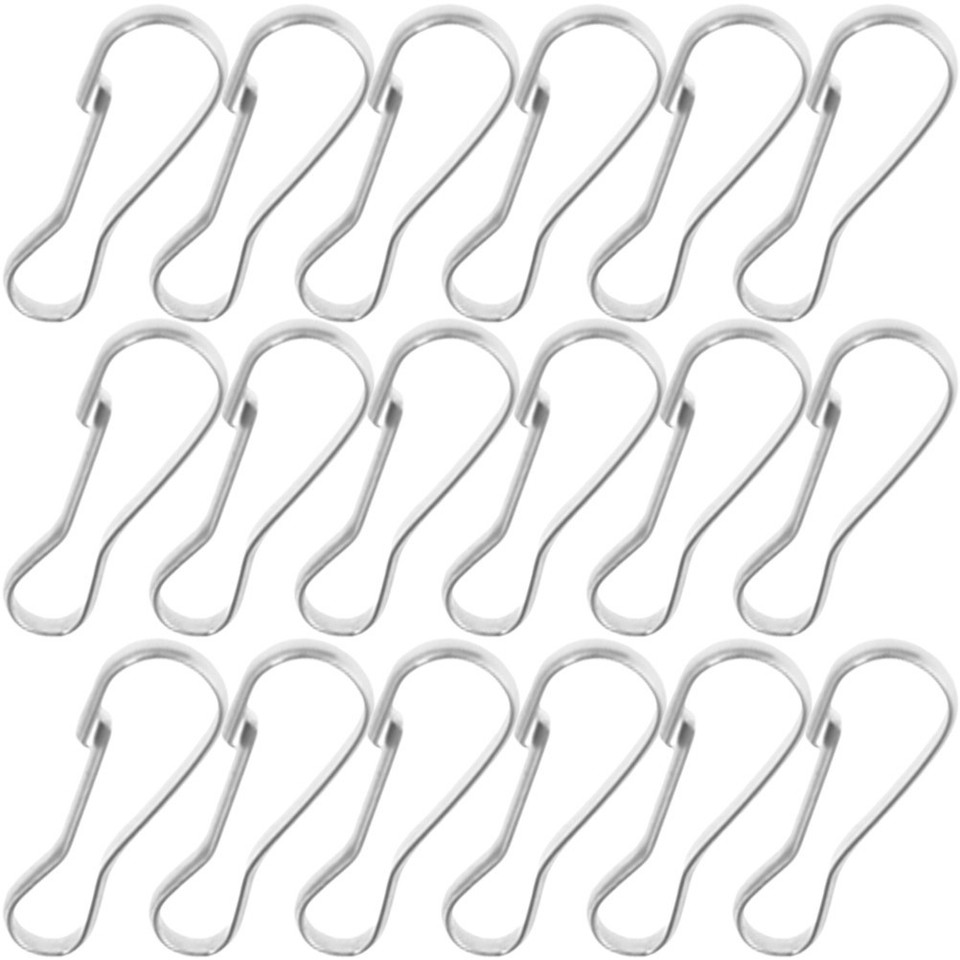 100 Pcs Key Decorative Buckle Delicate Spring Hooks Clasp Miss ...