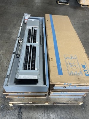 1-400 AMP 208/120V MAIN LUG 84 SPACE PANELBOARD 3PHASE 4 WIRE COMPLETE ...