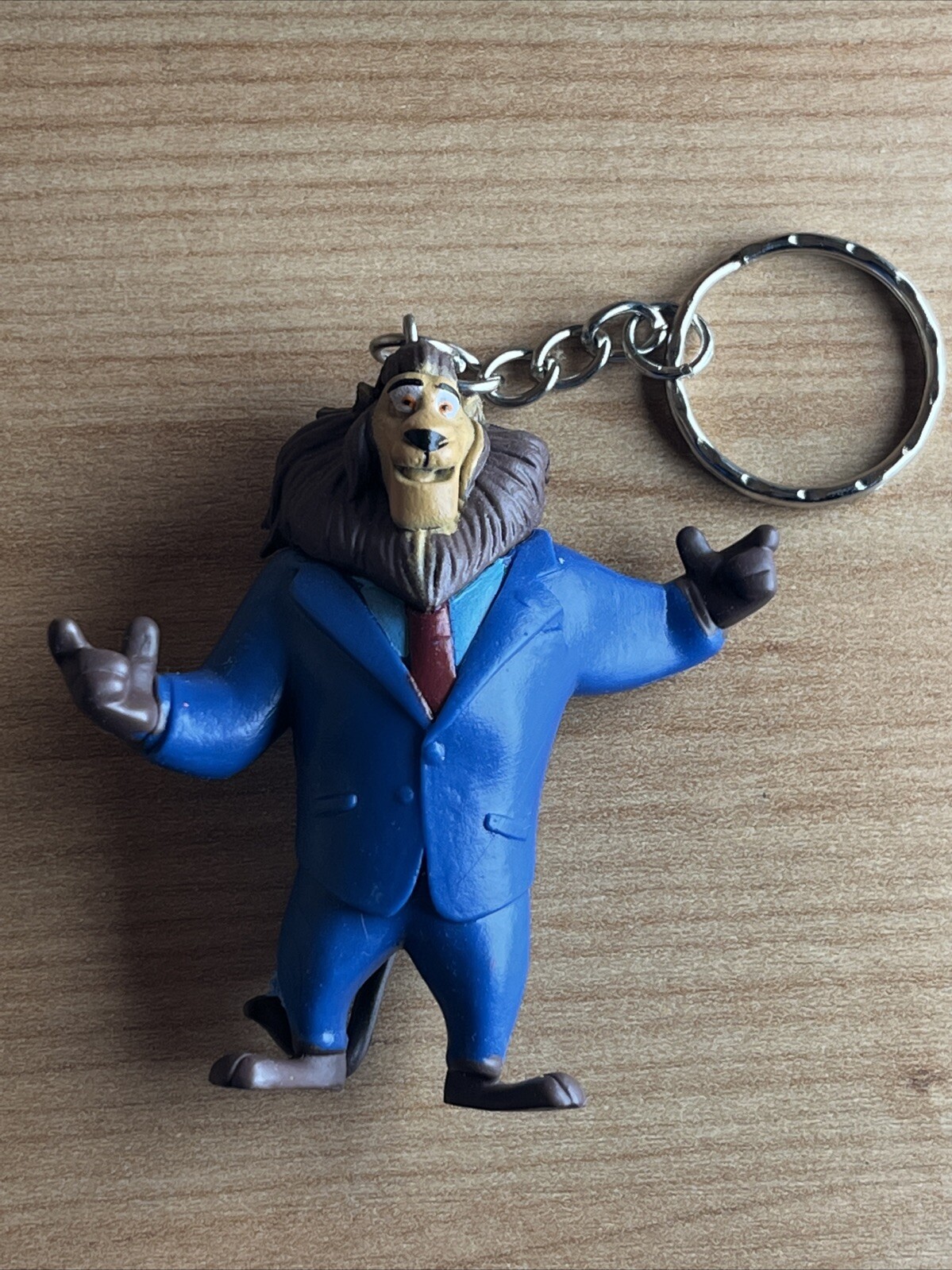 zootopia zootropolis - Mayor Lionheart - 3D Key Ring Nick Wilde Movie ...