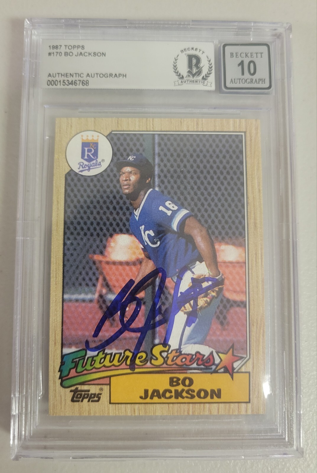 Bo Jackson Autographed Memorabilia | Signed Photo, Jersey, Collectibles ...