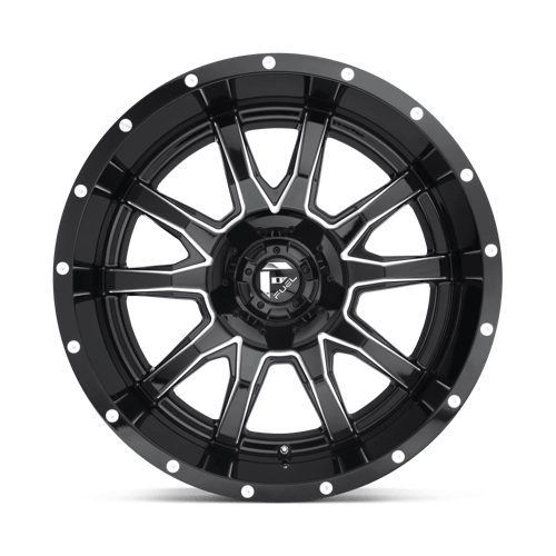 Fuel D627 Vandal Gloss Black Milled Rim: 20x10, 6x135/6x139.7/6x5.5 ...