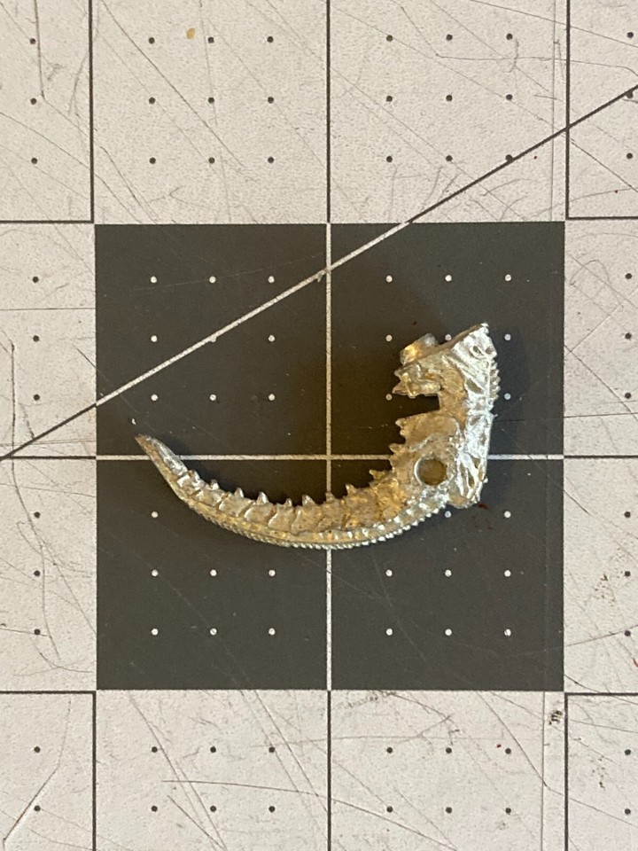 Warhammer 40K Classic metal TYRANID LICTOR TAIL LOWER TORSO OOP Space ...