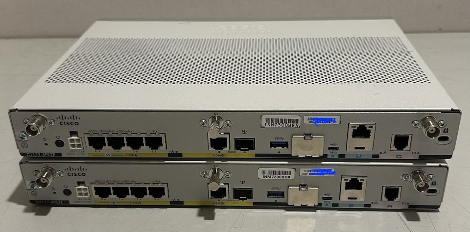 Cisco C1117-4PLTEEA V02 Professional 4G LTE Complete Router | eBay