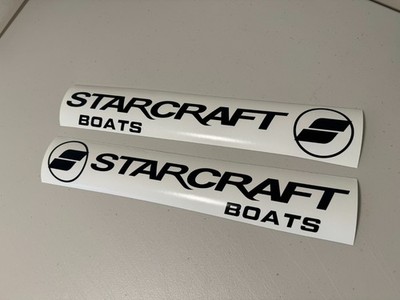 Starcraft Boats Decals SET OF 2 Vinyl Decal Stickers | eBay