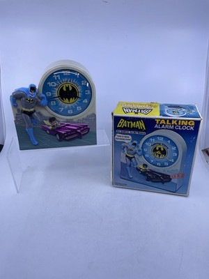 1975 Batman & Robin Janex Talking Alarm Clock With Box 7/1 | eBay